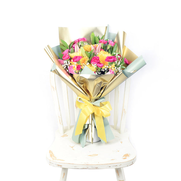 Flower Gifts | Exotic Eden Mixed Floral Bouquet - Hops Collective USA